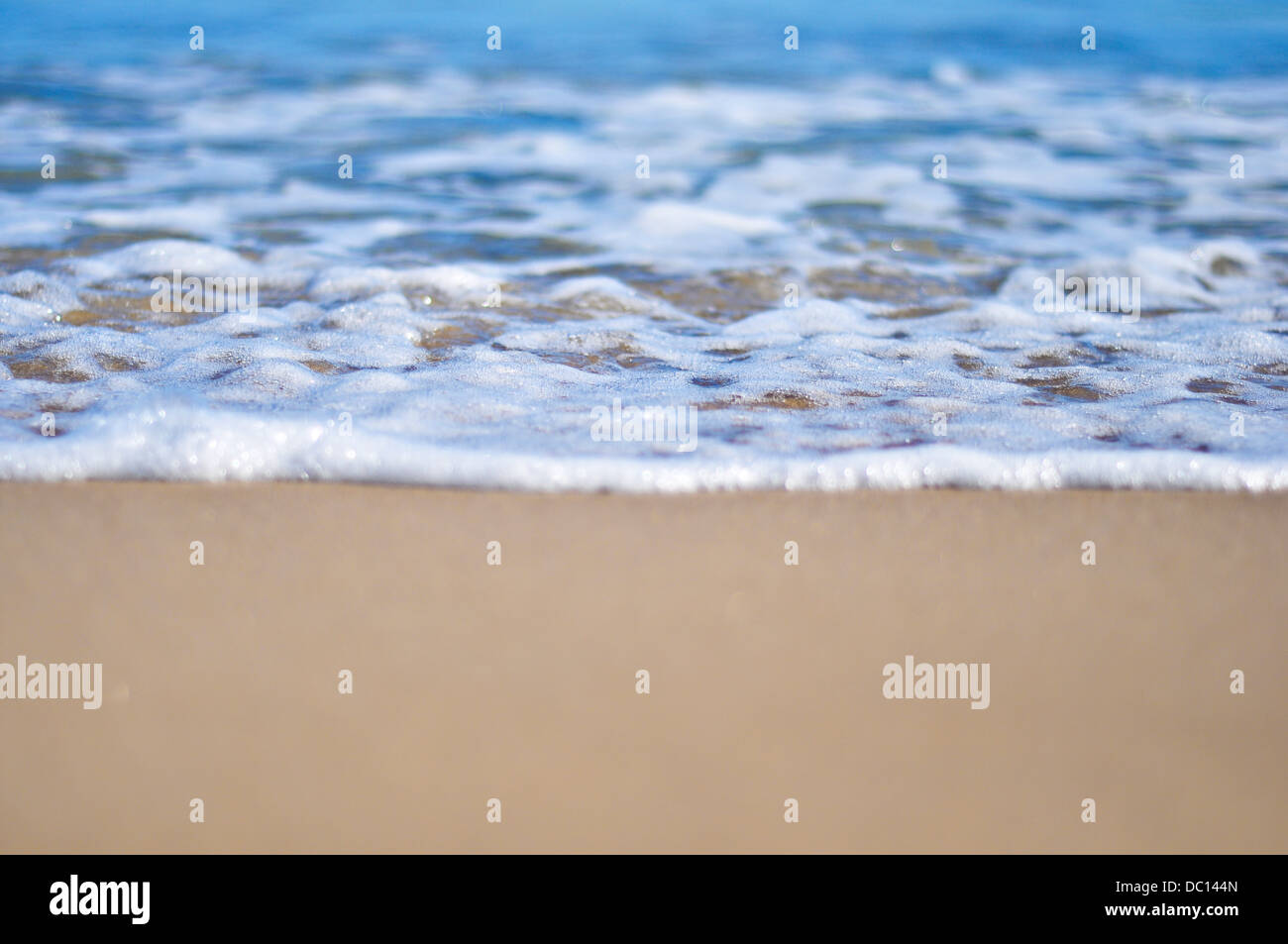 Carabassi beach and surf Stock Photo - Alamy