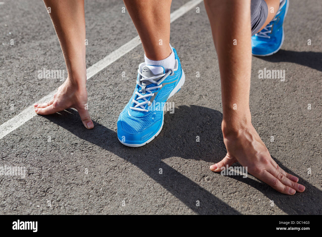 Outdoor shot young female athlete hi-res stock photography and images ...