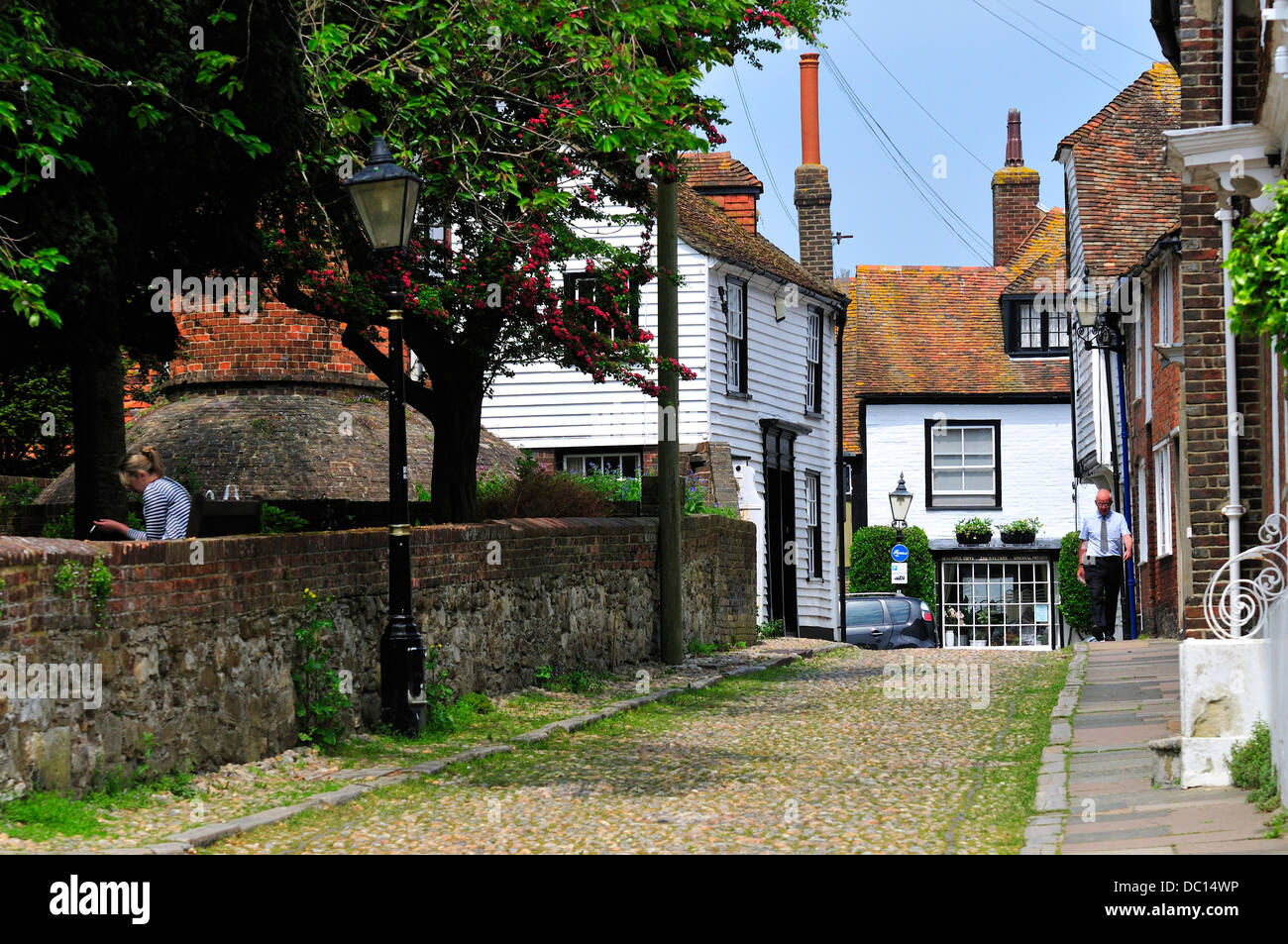 Rye, East Sussex, England, UK. Church Square Stock Photo - Alamy