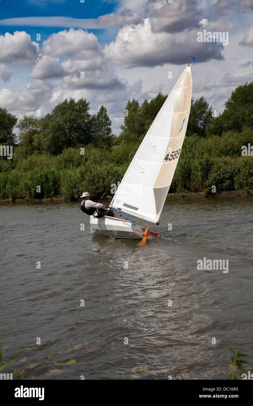 Beccles Sailing Yachts River Waveney Stock Photo - Alamy