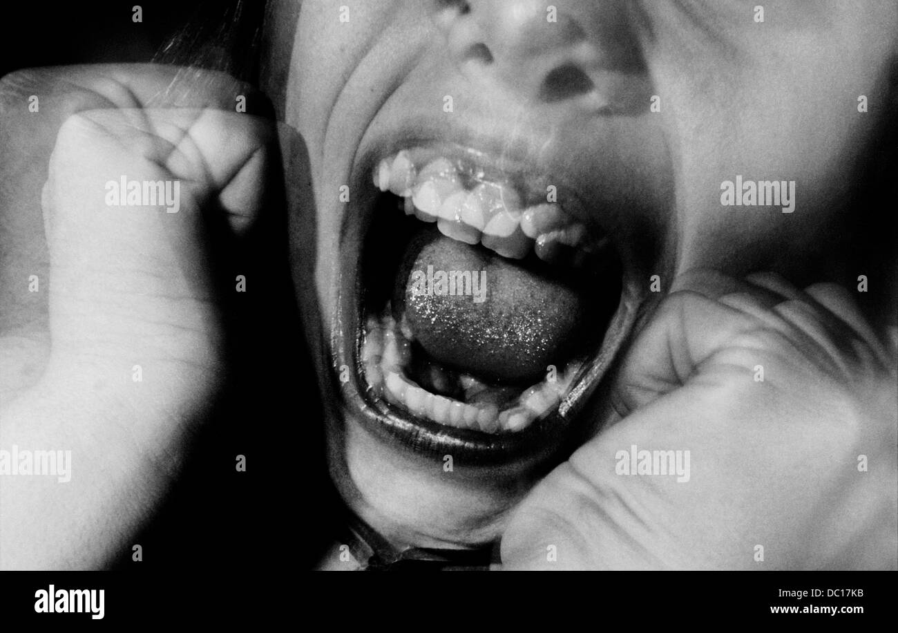 Terror face concept hi-res stock photography and images - Alamy