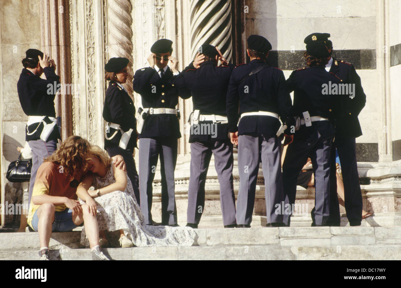 Italy police female hi-res stock photography and images - Alamy