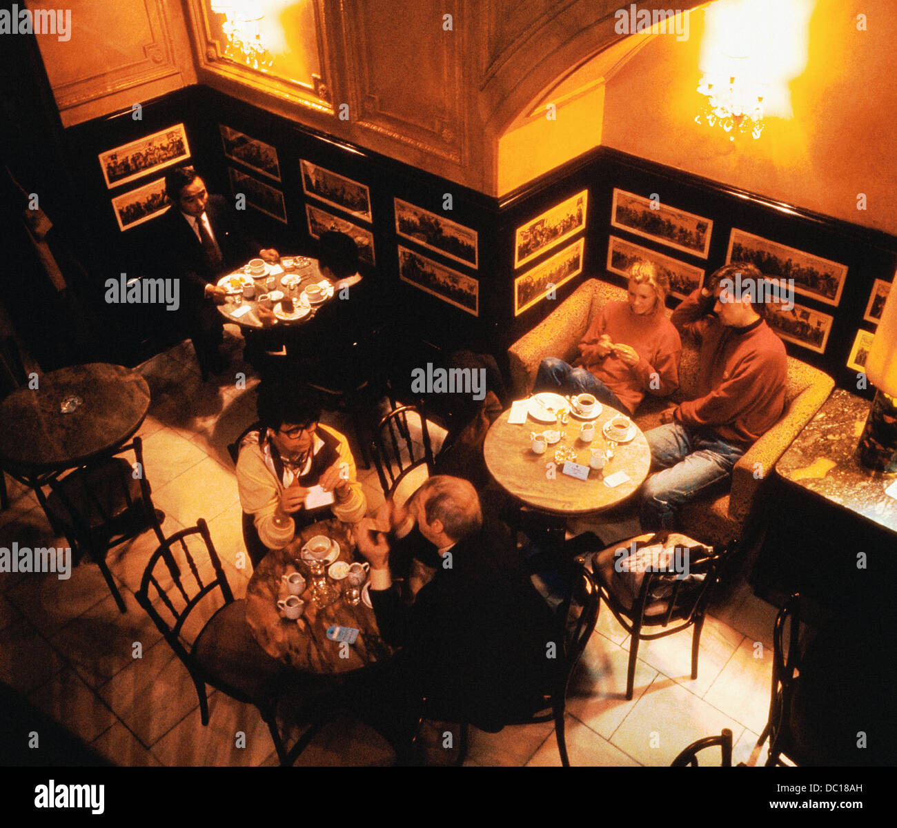 Cafe demel interior vienna austria hi-res stock photography and images ...