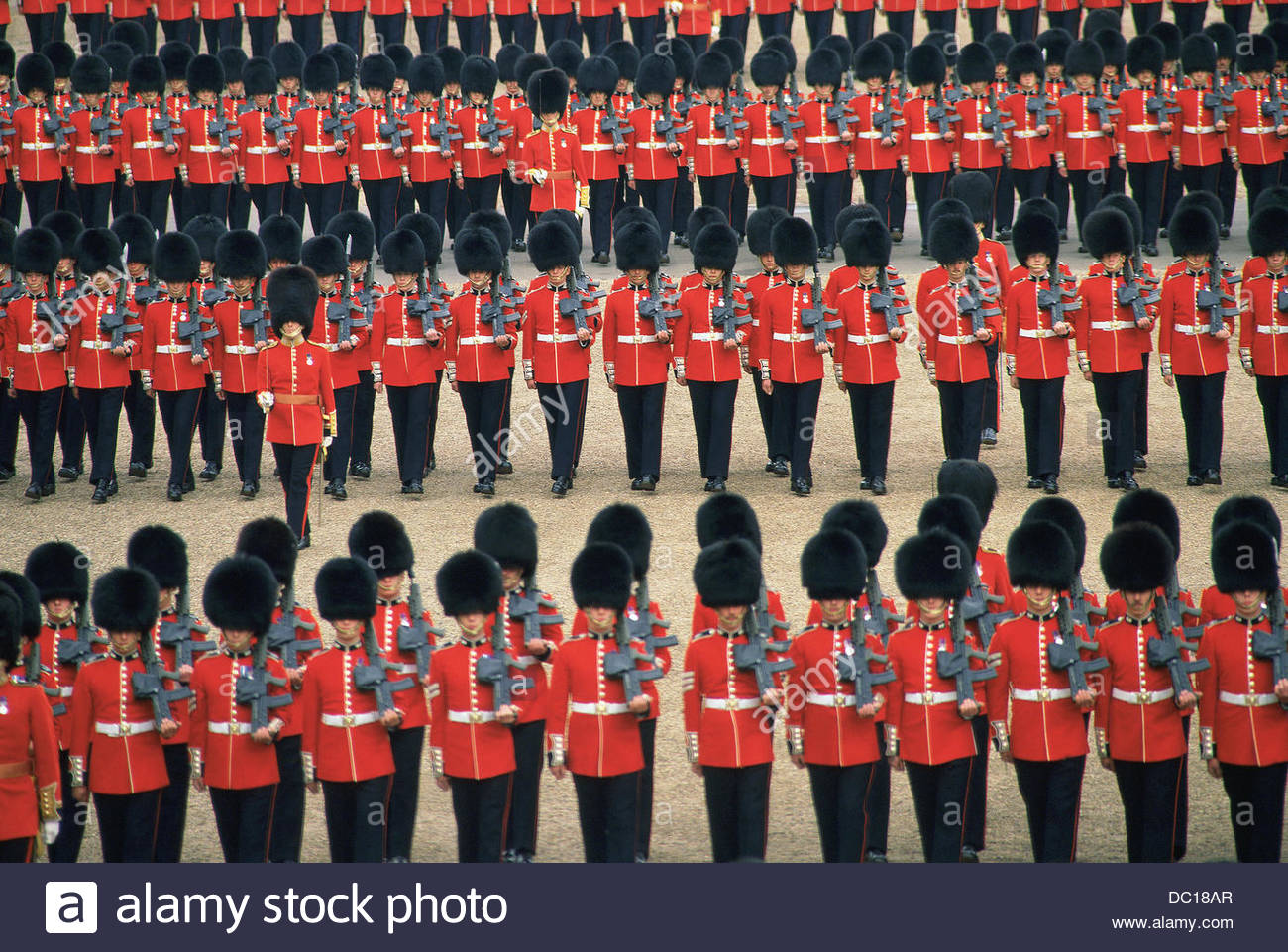 In Uniform Of The Grenadier Guards Stock Photos & In Uniform Of The ...