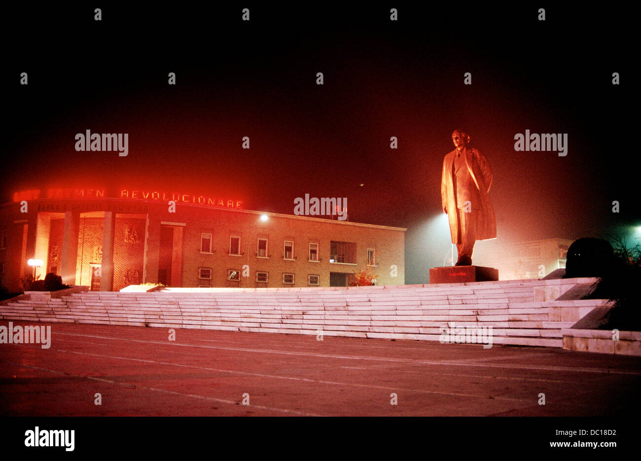 Enver hoxha statue hi-res stock photography and images - Alamy