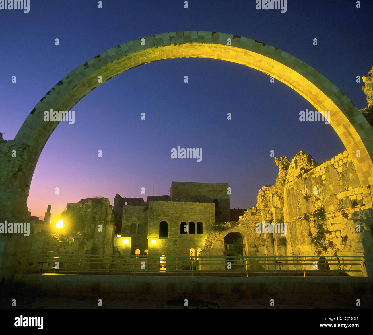 Hurva synagogue. Jerusalem. Israel Stock Photo - Alamy