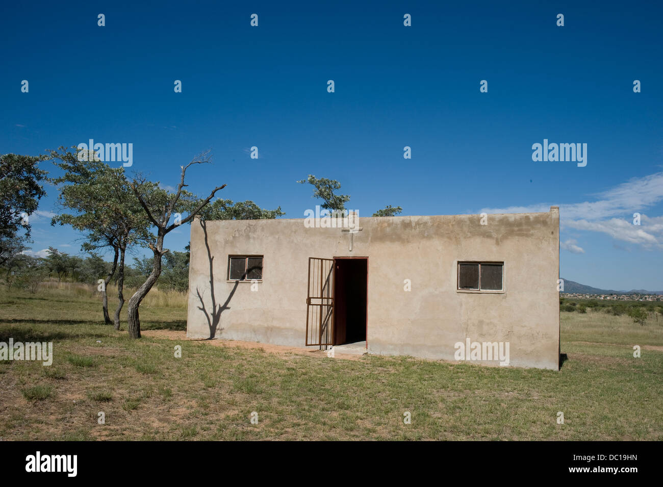 South Africa, 2010. Near Makopane. A basic housing structure Stock ...