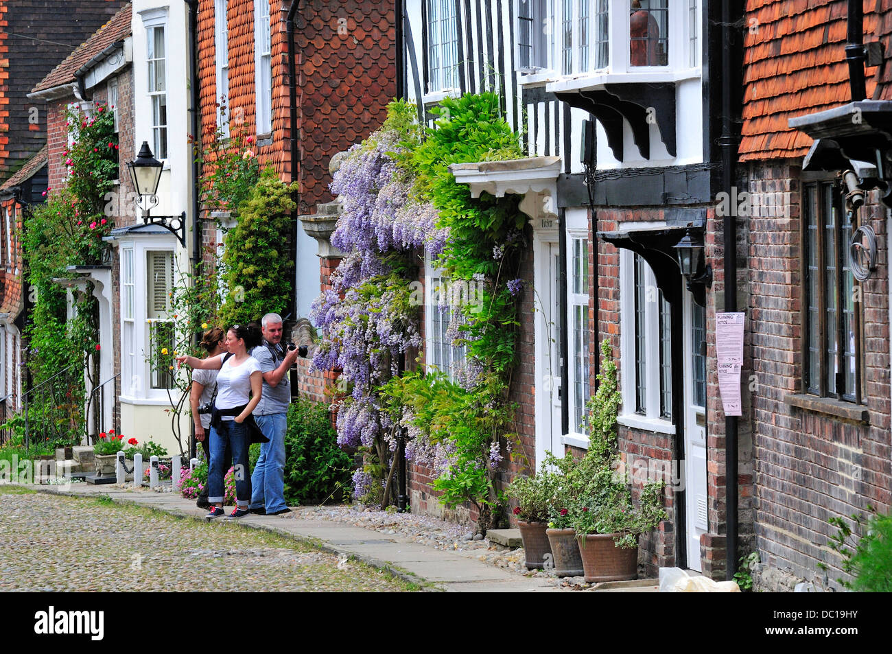 Rye, East Sussex, England, UK. Church Square Stock Photo - Alamy