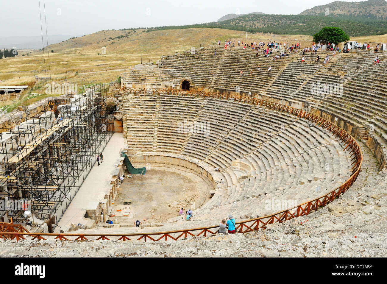 Hierapolis turkey theatre hi-res stock photography and images - Alamy