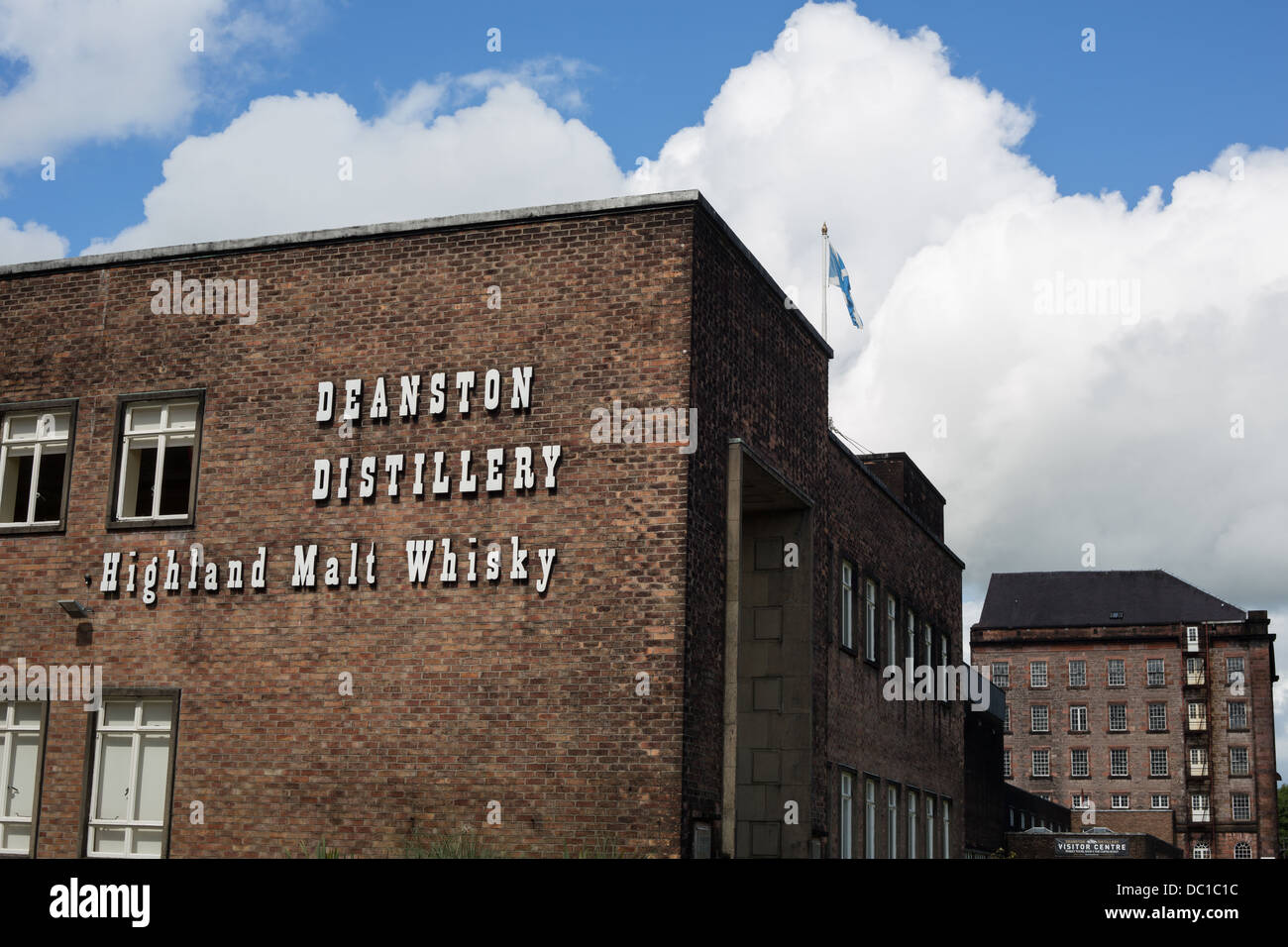 Deanston malt whisky distillery, in Doune, Scotland Stock Photo - Alamy