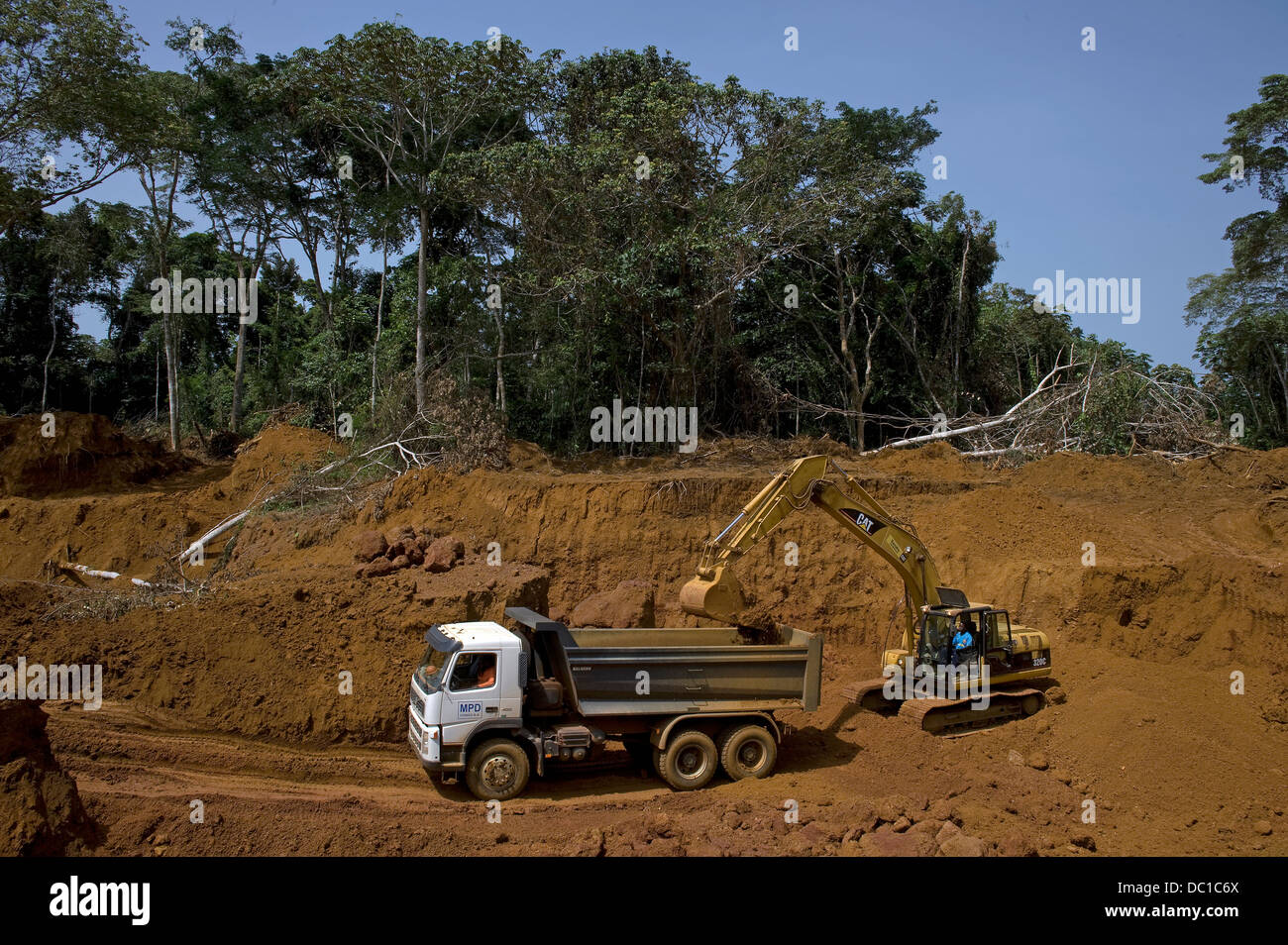 Congo construction hi-res stock photography and images - Alamy