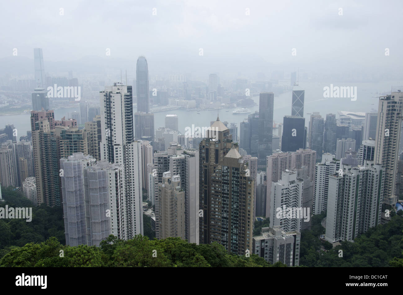 High rise buildings, Hong Kong Stock Photo - Alamy