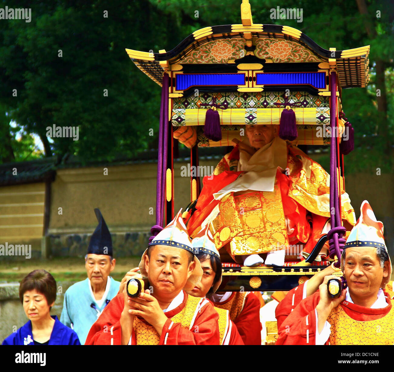 Buddhist procession at Todai-ji Temple, Nara ,Japan Stock Photo - Alamy