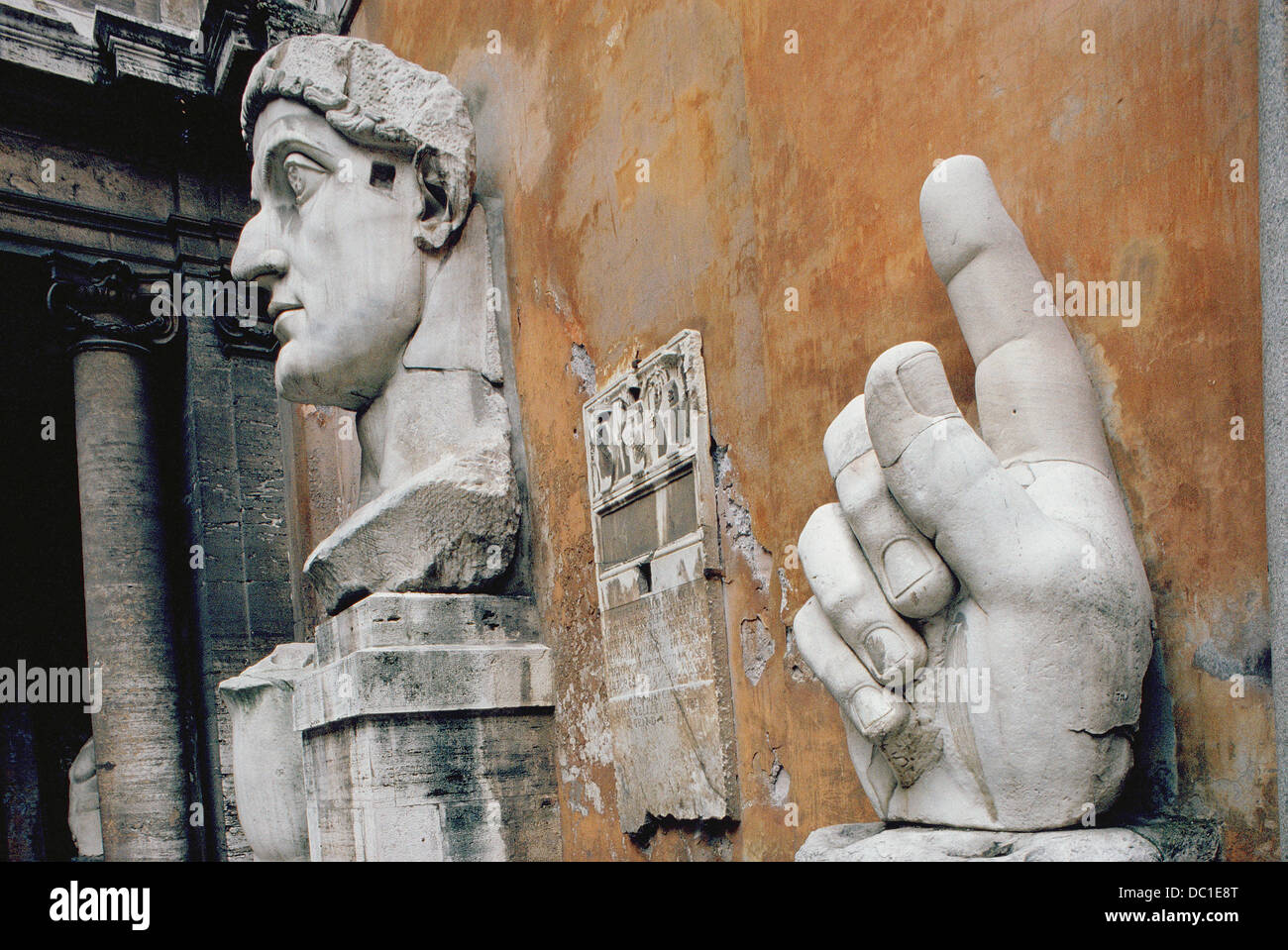 Caesar statue pieces hi-res stock photography and images - Alamy