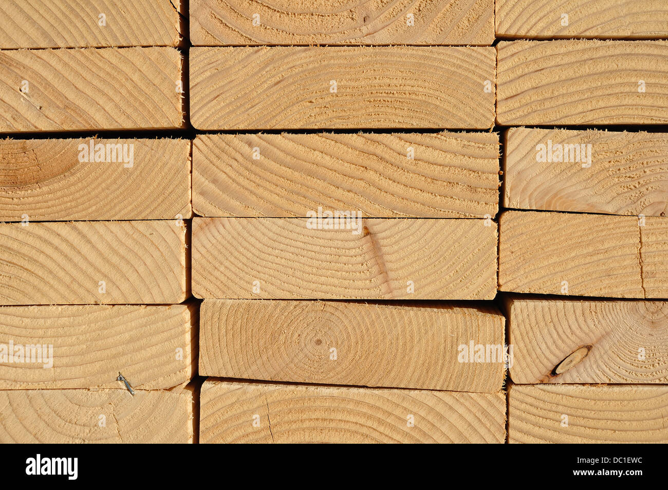 Close up of timber planks for construction Stock Photo - Alamy