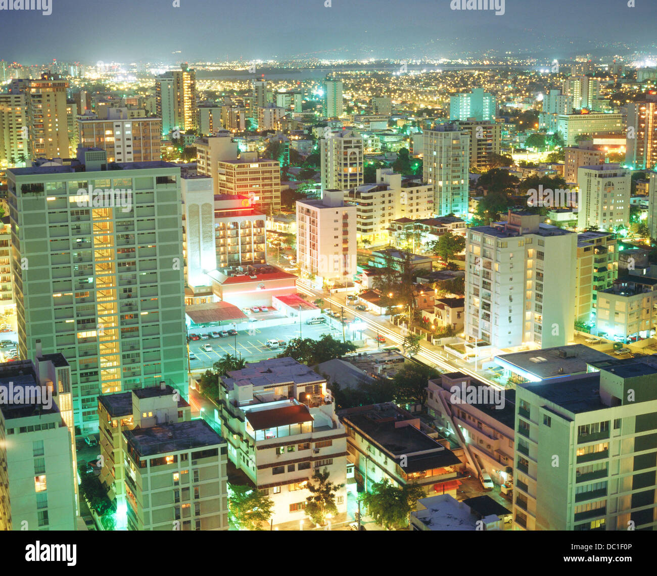 Caribbean aerial san juan hi-res stock photography and images - Alamy