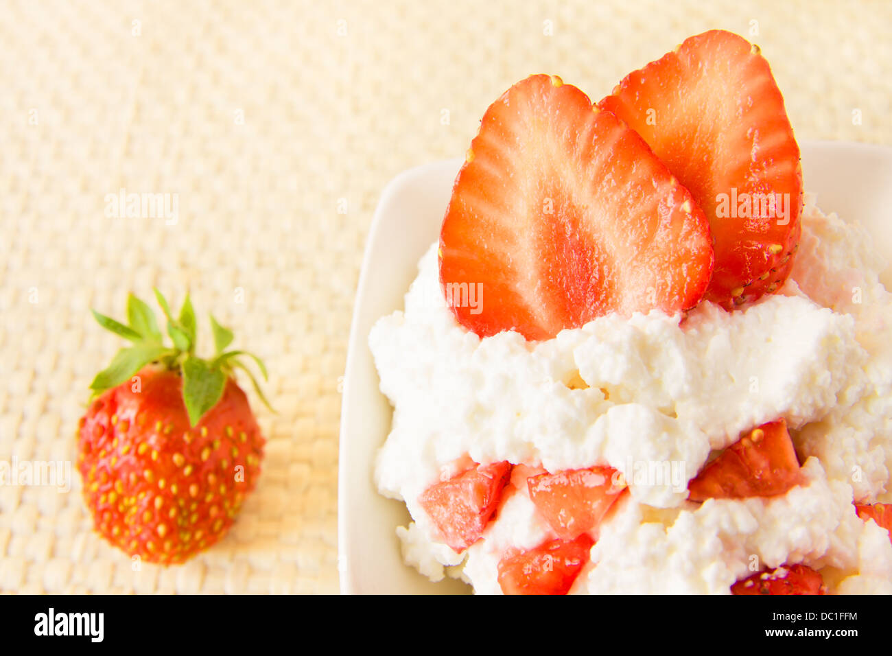 Cottage cheese texture hi-res stock photography and images - Alamy