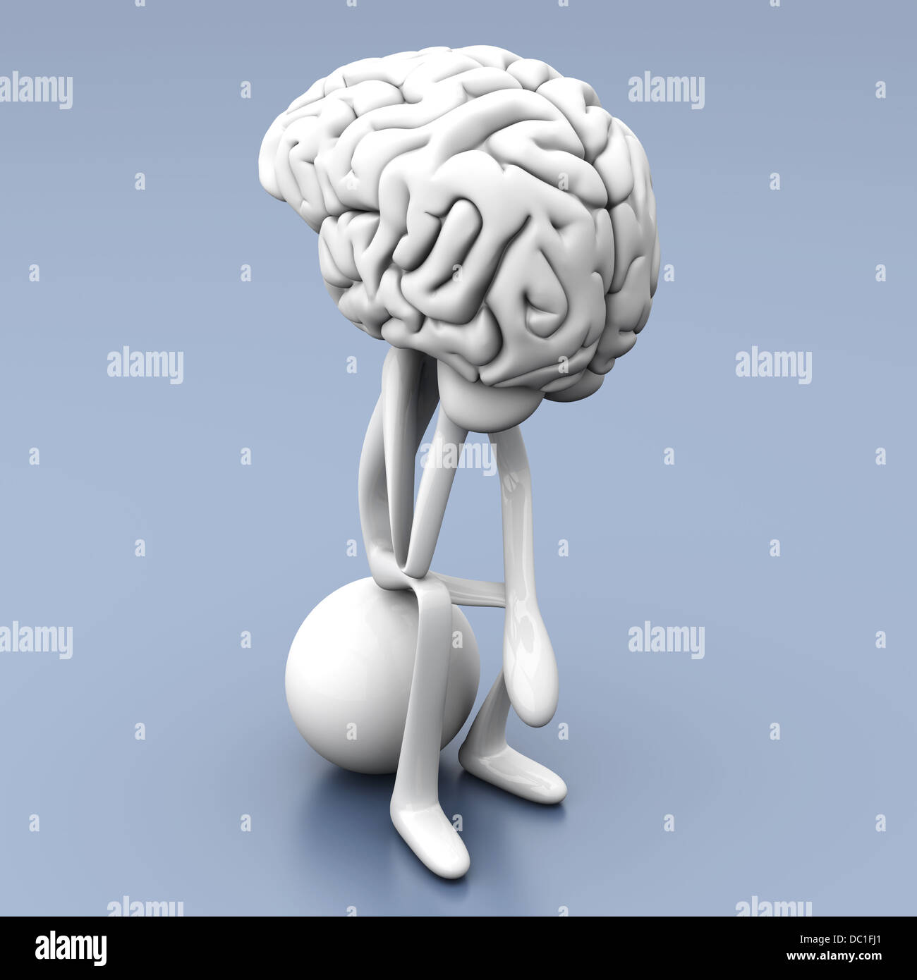 Nervous system 3d rendered hi-res stock photography and images - Alamy