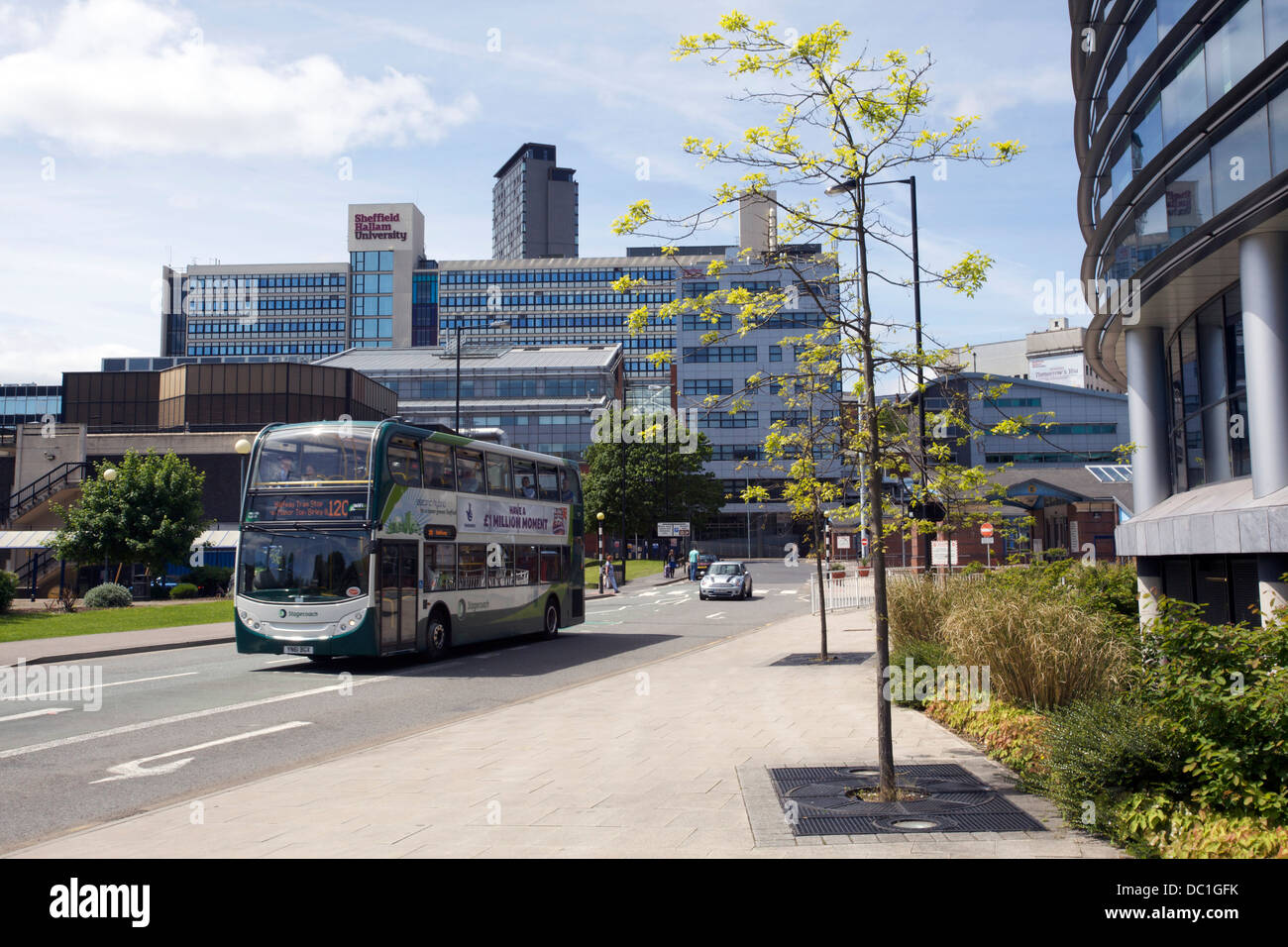 Sheffield Bus Interchange Stock Photo - Alamy