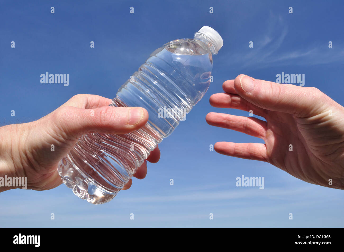 Sharing water bottle hi-res stock photography and images - Alamy