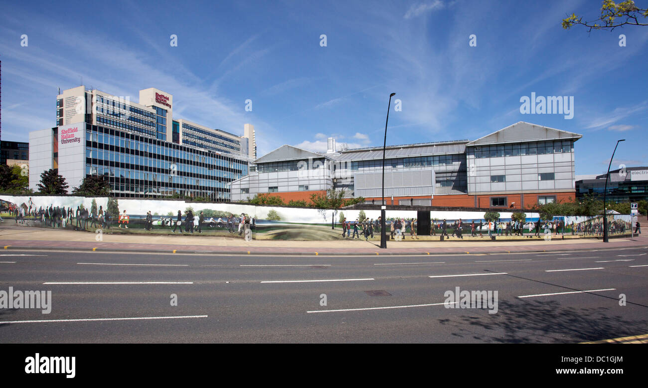 Sheffield Hallam University Stock Photo - Alamy