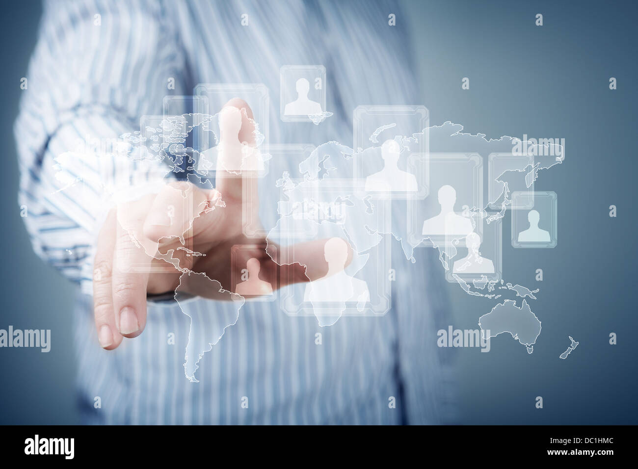 Push virtual buttons hi-res stock photography and images - Alamy