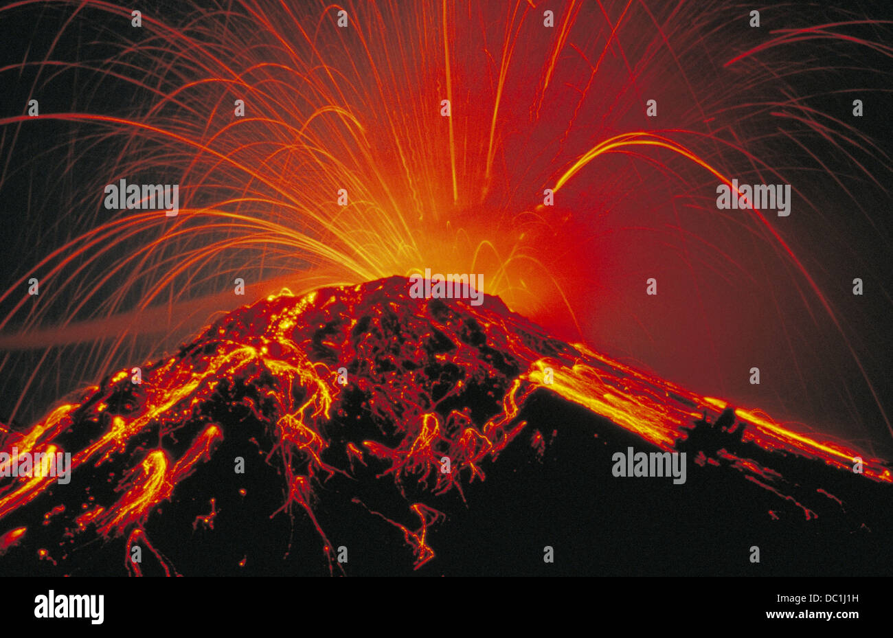 Arenal Volcano. Arenal National Park. Costa Rica Stock Photo - Alamy