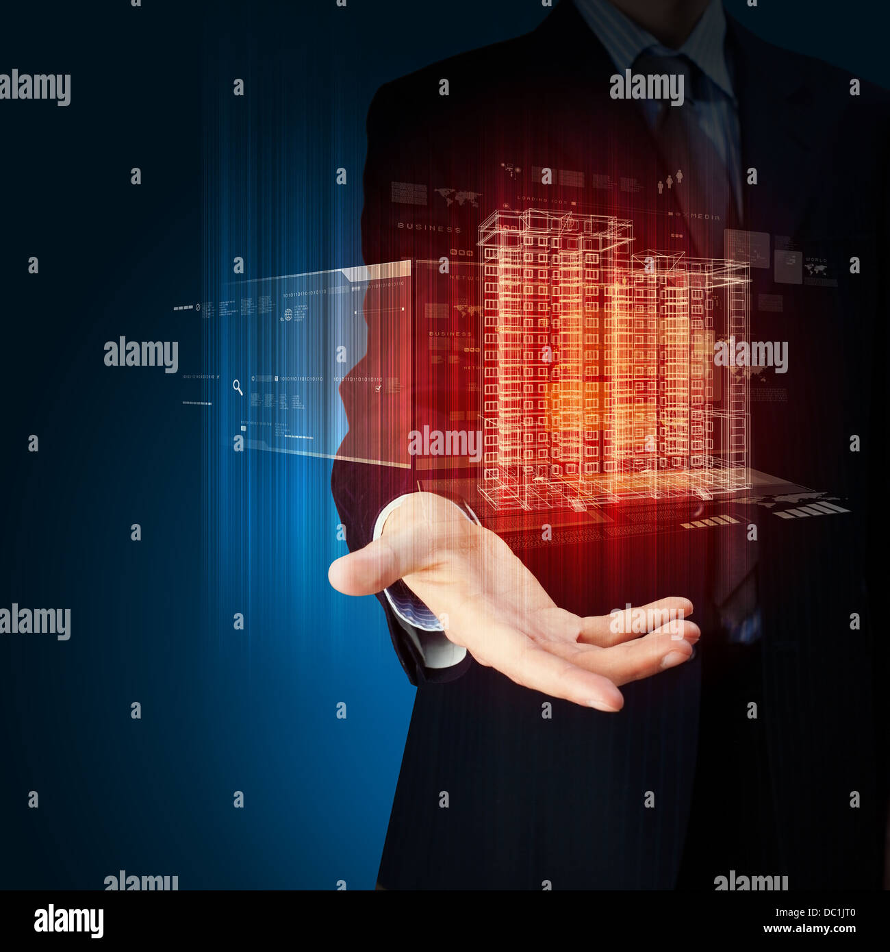 engineering automation building design Stock Photo - Alamy