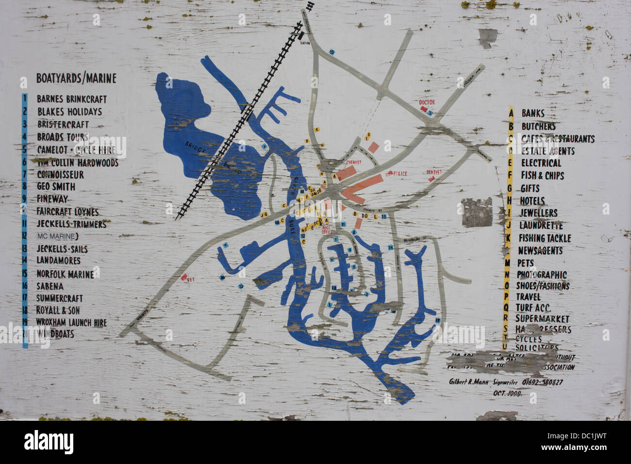 Map Of Norfolk High Resolution Stock Photography and Images - Alamy