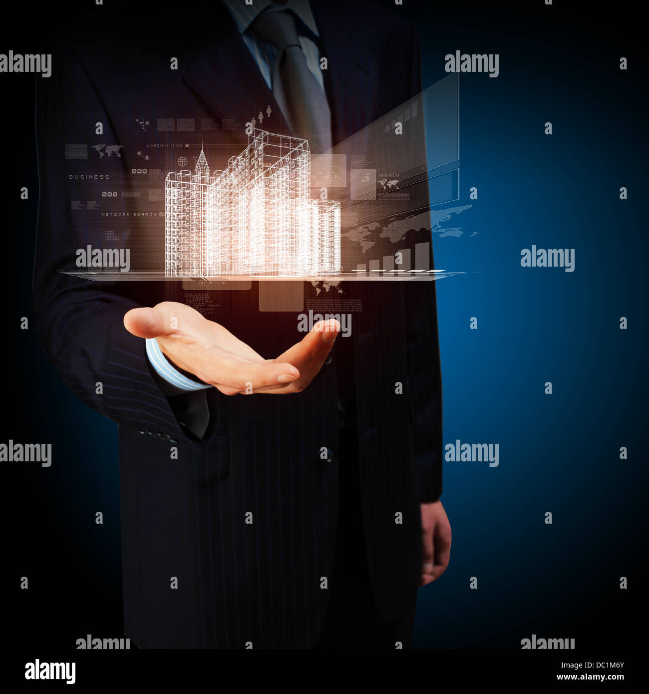 engineering automation building design Stock Photo - Alamy