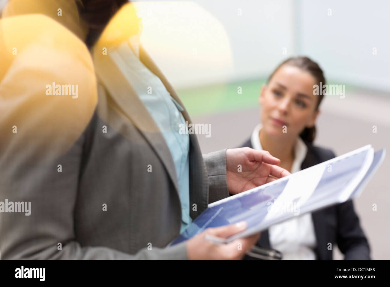 Person in gathering holding hi-res stock photography and images - Alamy