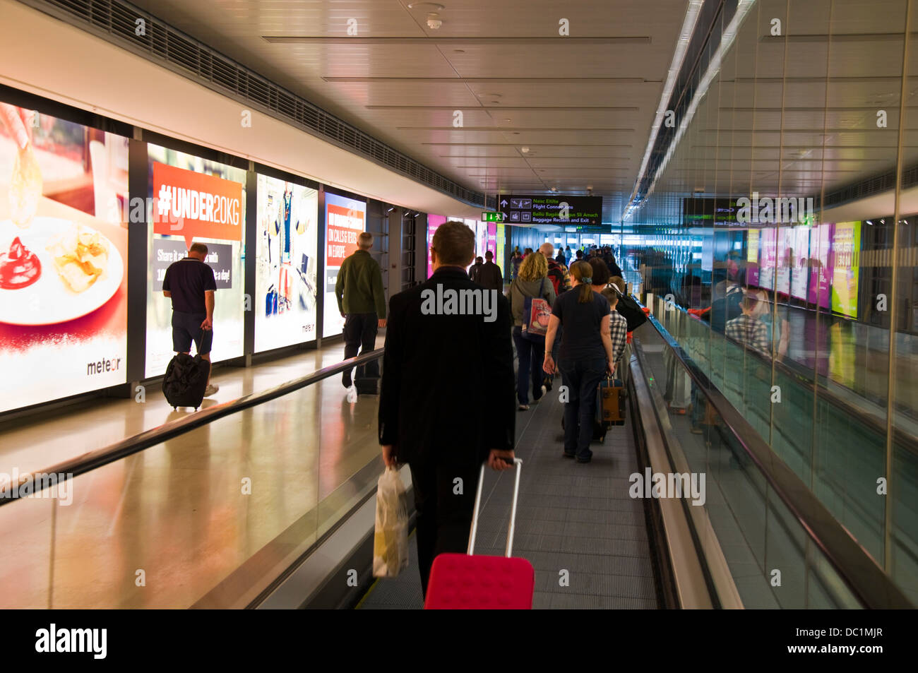 Moving sidewalk travellator travelator horizontalator hi-res stock ...