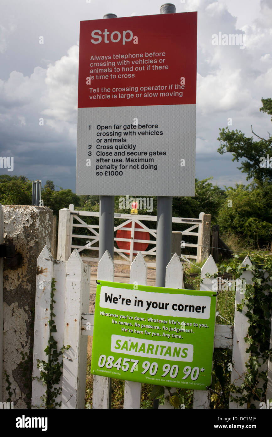 A Samaritans sign lending emotional support and safety for those ...
