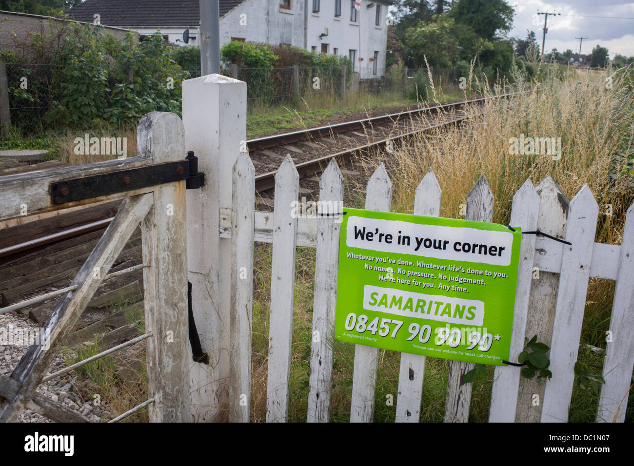 A Samaritans sign lending emotional support and safety for those ...