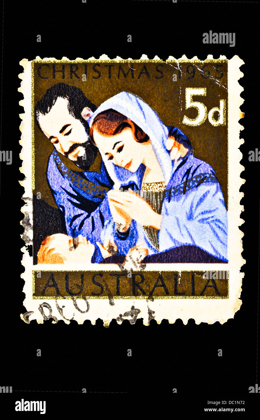 Aboriginal art australia postage stamp hi-res stock photography and ...