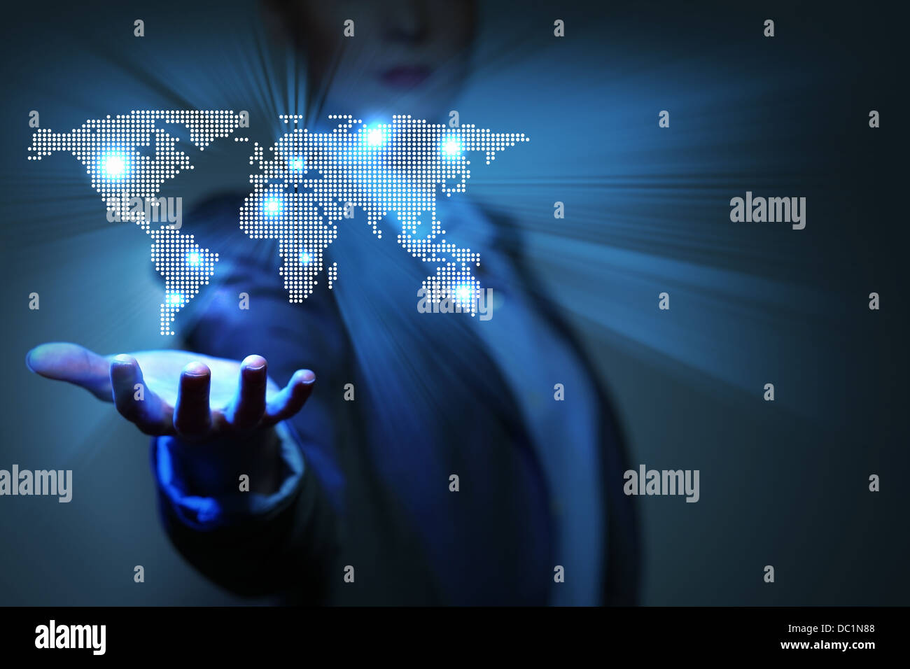 global business network Stock Photo - Alamy