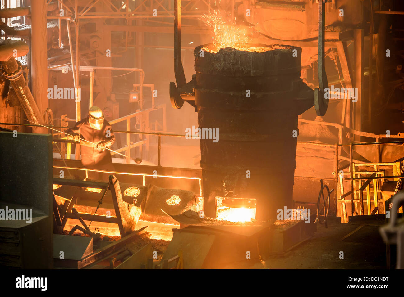 Steel making process hi-res stock photography and images - Alamy