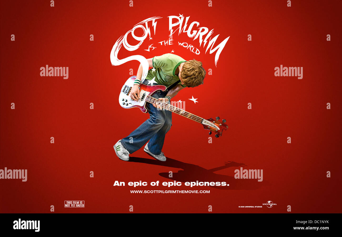 SCOTT PILGRIM VS THE WORLD (POSTER) (2010) MICHAEL CERA EDGAR WRIGHT ...