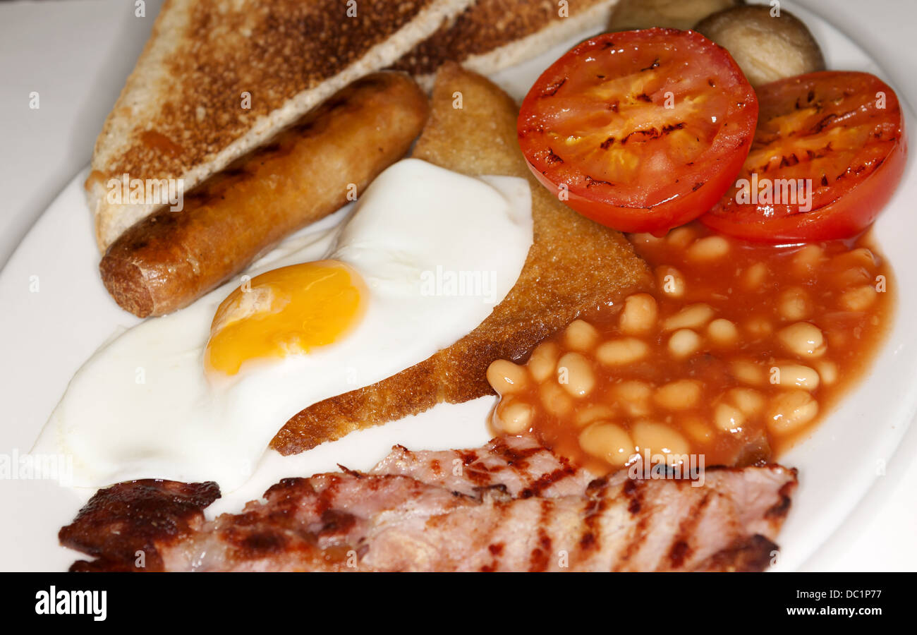 Traditional English Breakfast Stock Photo - Alamy