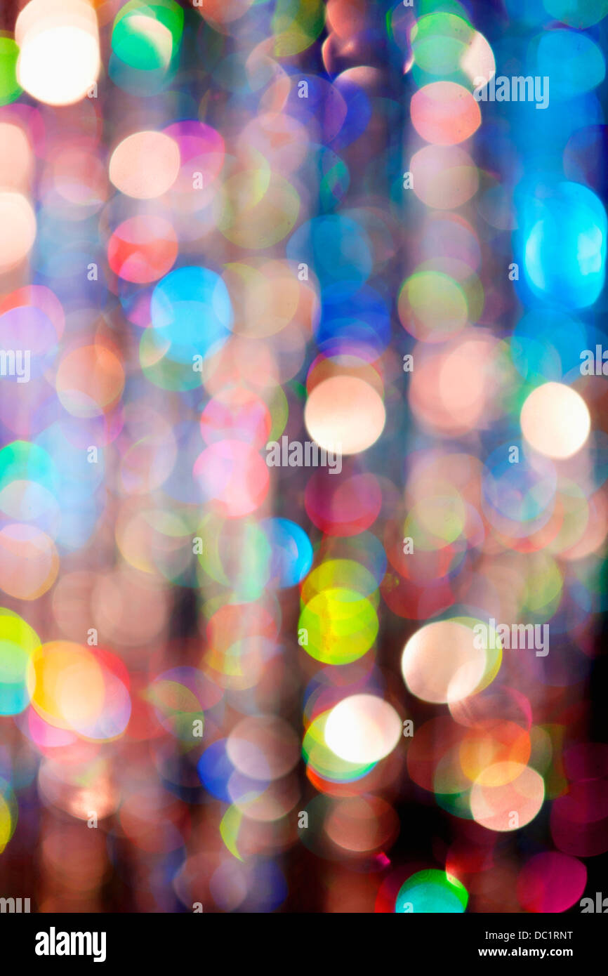 blurry lights in different colours Stock Photo - Alamy