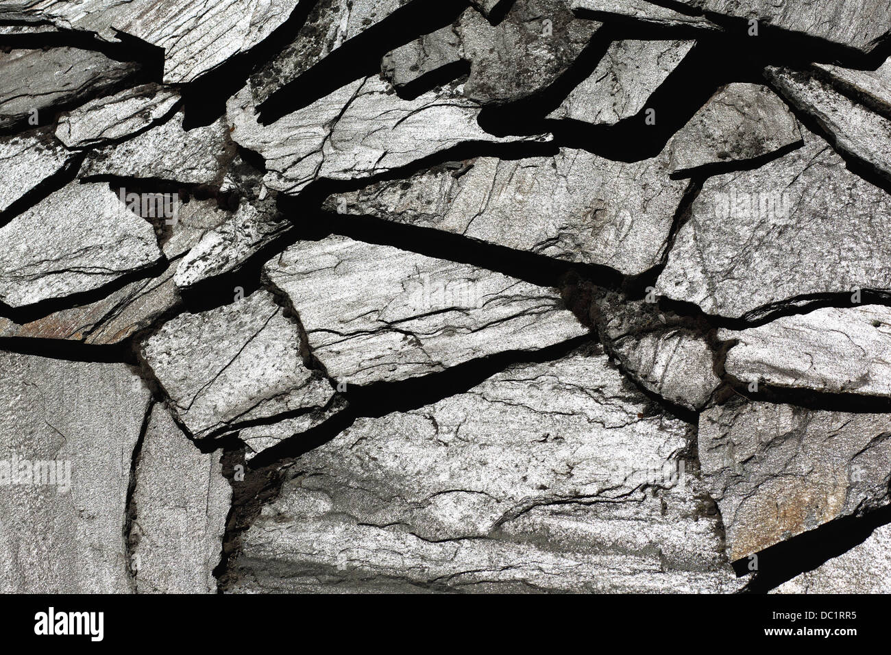 Natural pattern of a stone wall Stock Photo - Alamy
