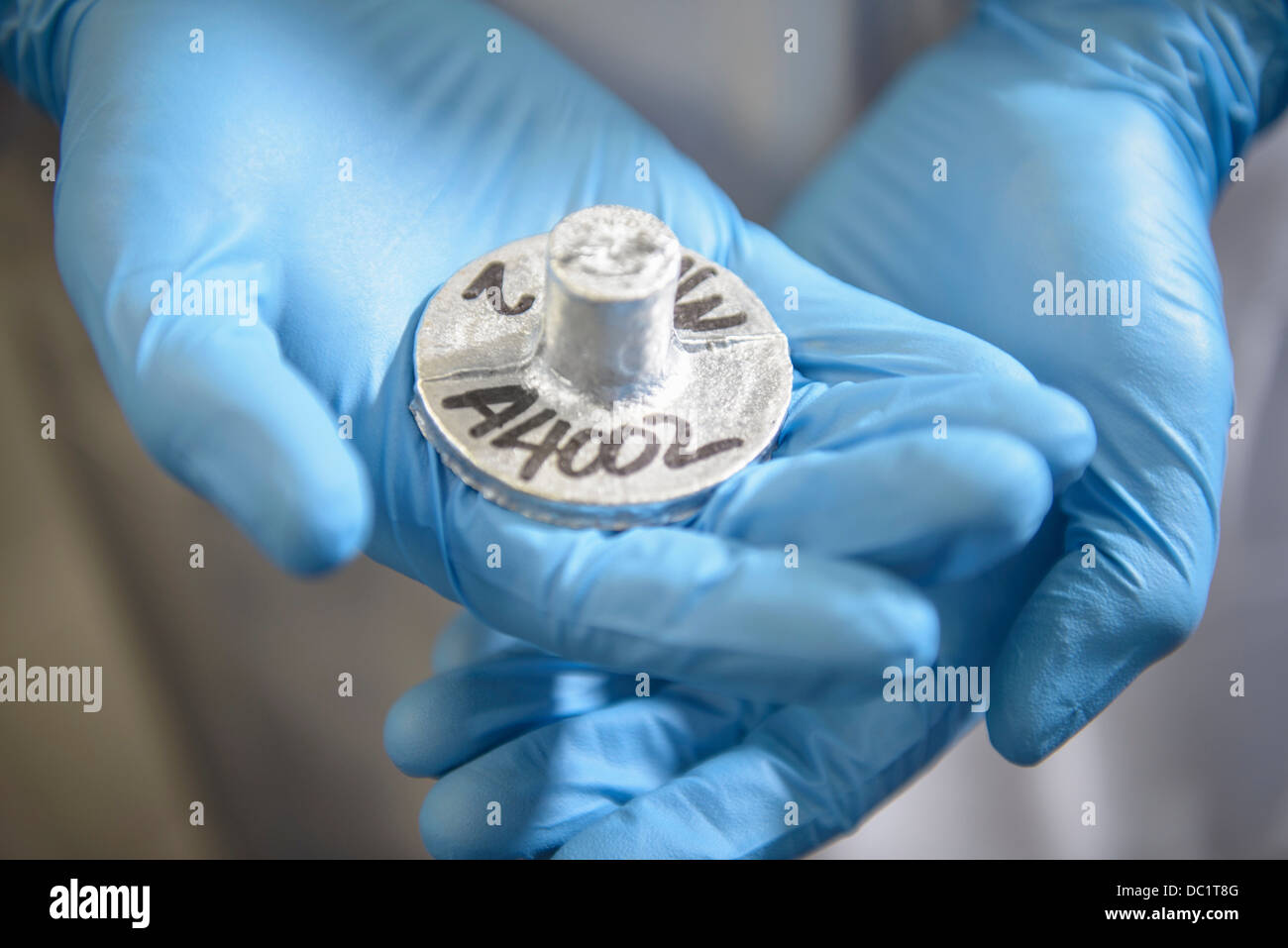Gloved hands hi-res stock photography and images - Alamy