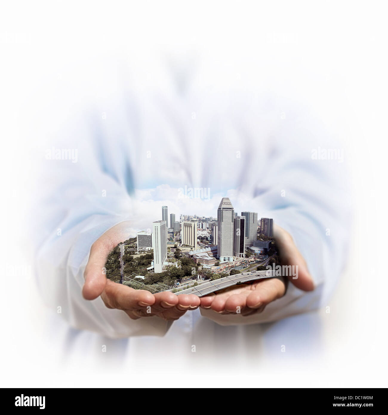 Atlantic city commercial building Cut Out Stock Images & Pictures - Alamy