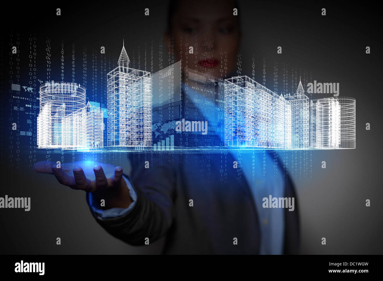 engineering automation building design Stock Photo - Alamy