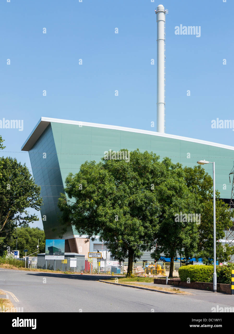 Exeter's new Energy From Waste (EfW) plant at Marsh Barton, Exeter ...