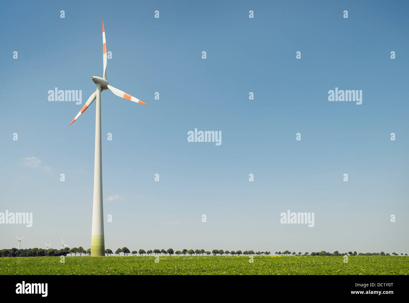 Wind turbine, Selfkant, Germany Stock Photo - Alamy