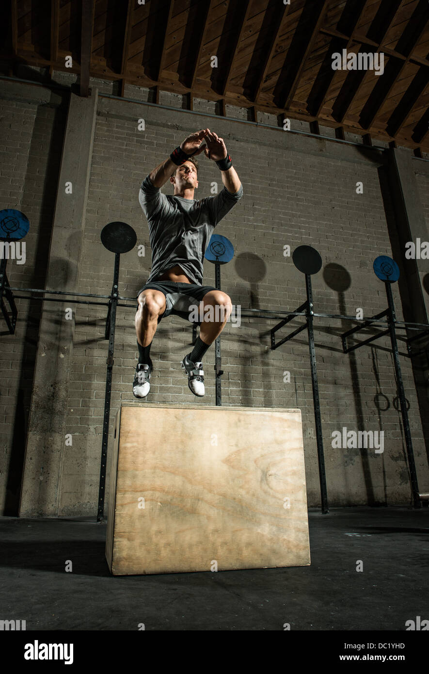 Jumping box hi-res stock photography and images - Alamy