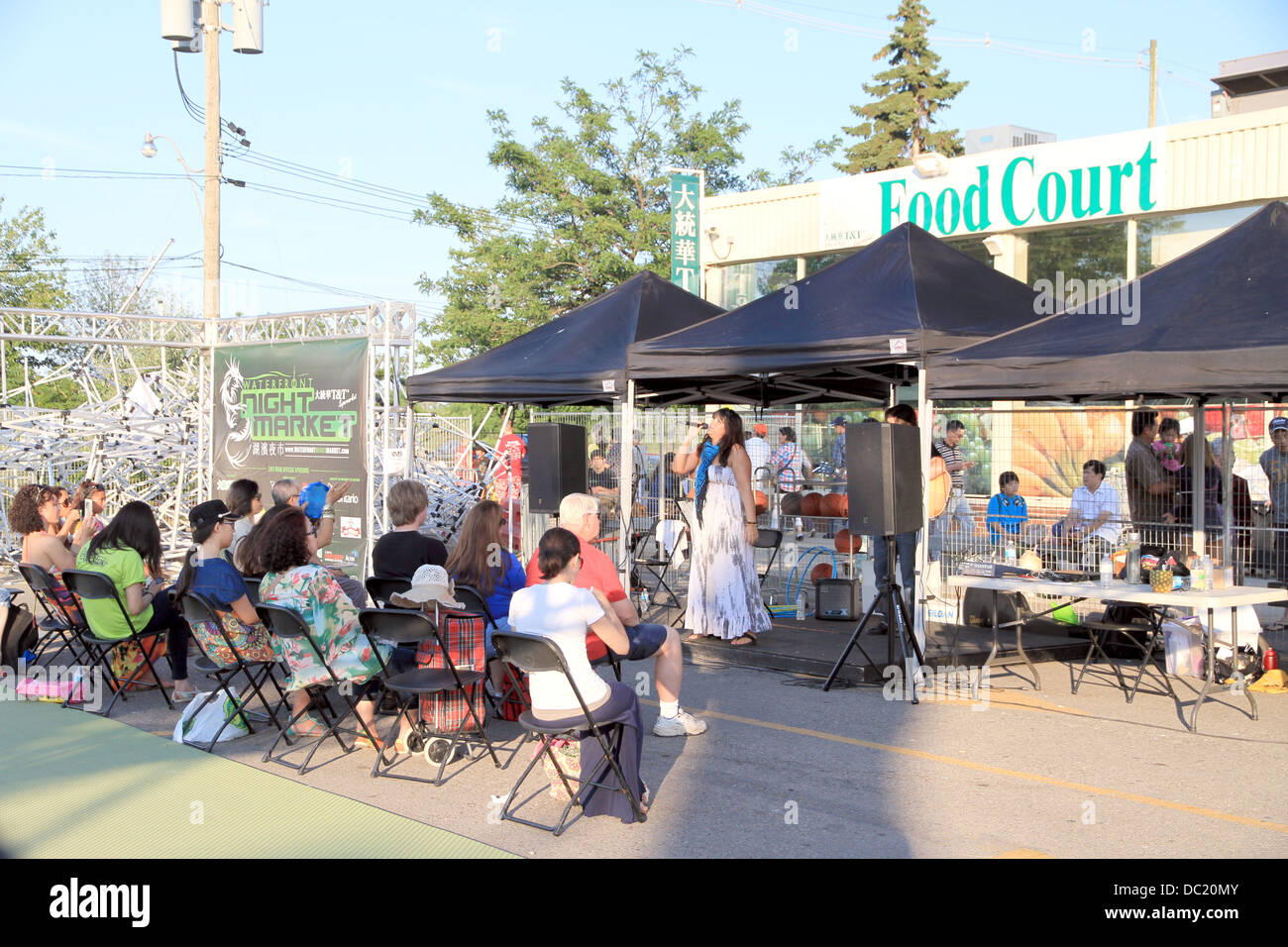 Summer event in Toronto, Canada Stock Photo - Alamy