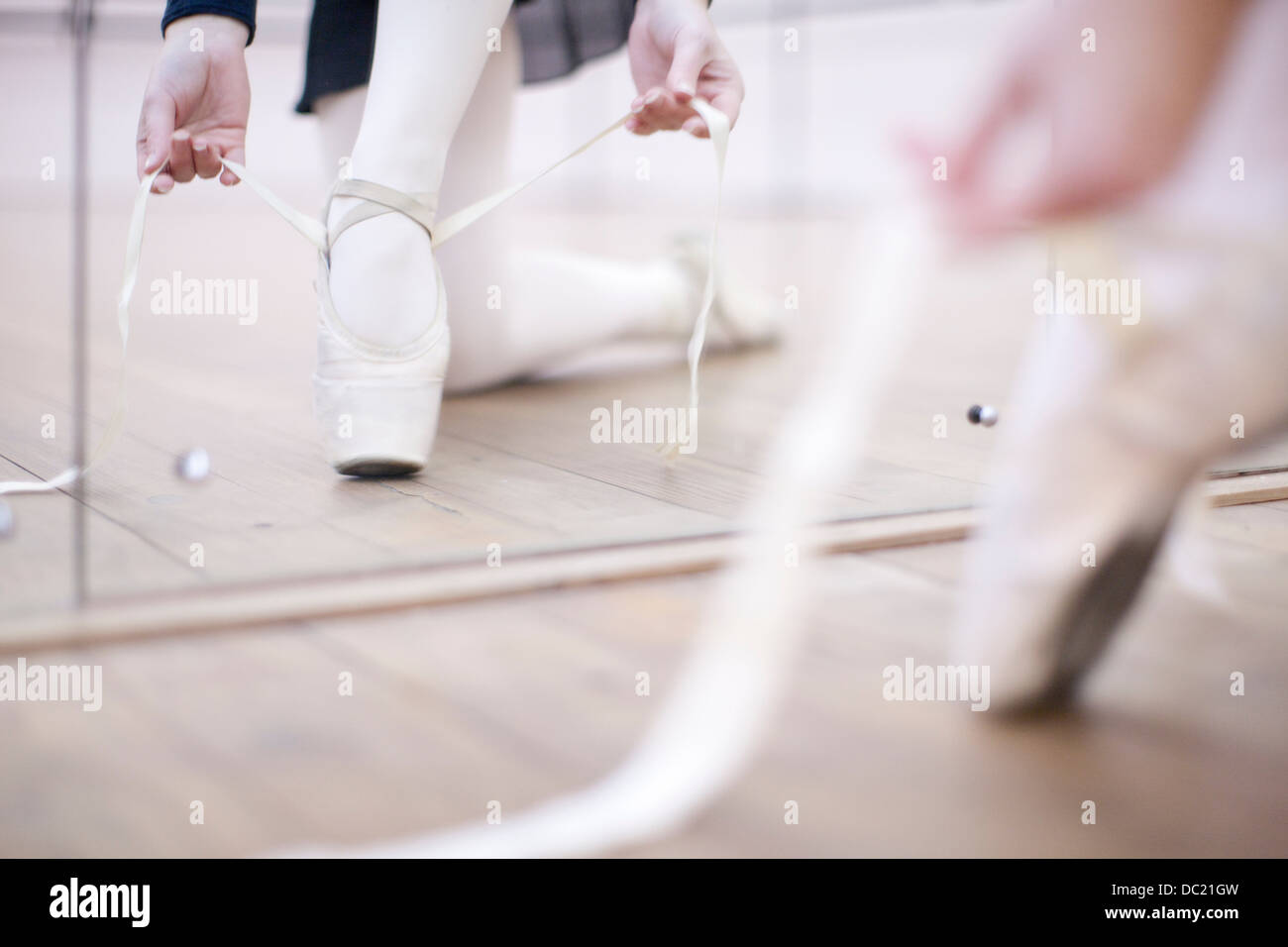 Ballet slippers hi-res stock photography and images - Alamy
