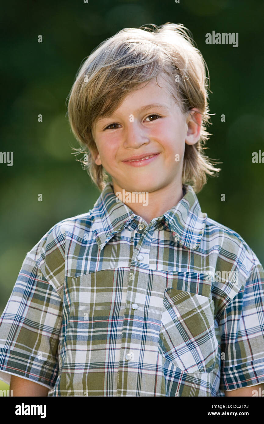 Portrait of a boy Stock Photo - Alamy